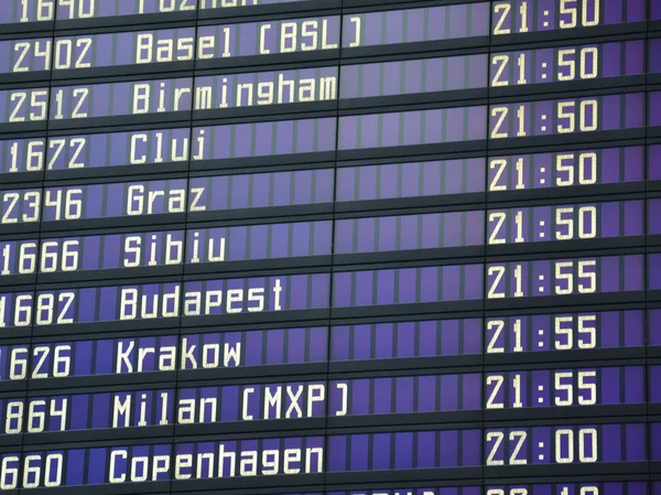 airport timetable - Stock Image - Everypixel