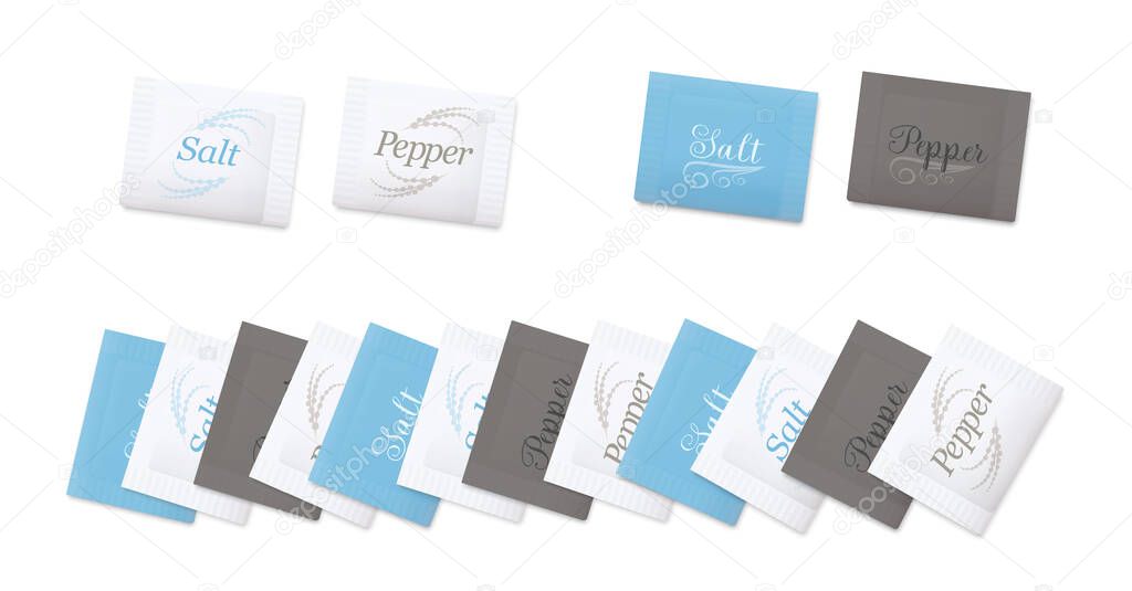 Salar un sobre de pimienta. Sobres de papel Variuos para rasgar para ...