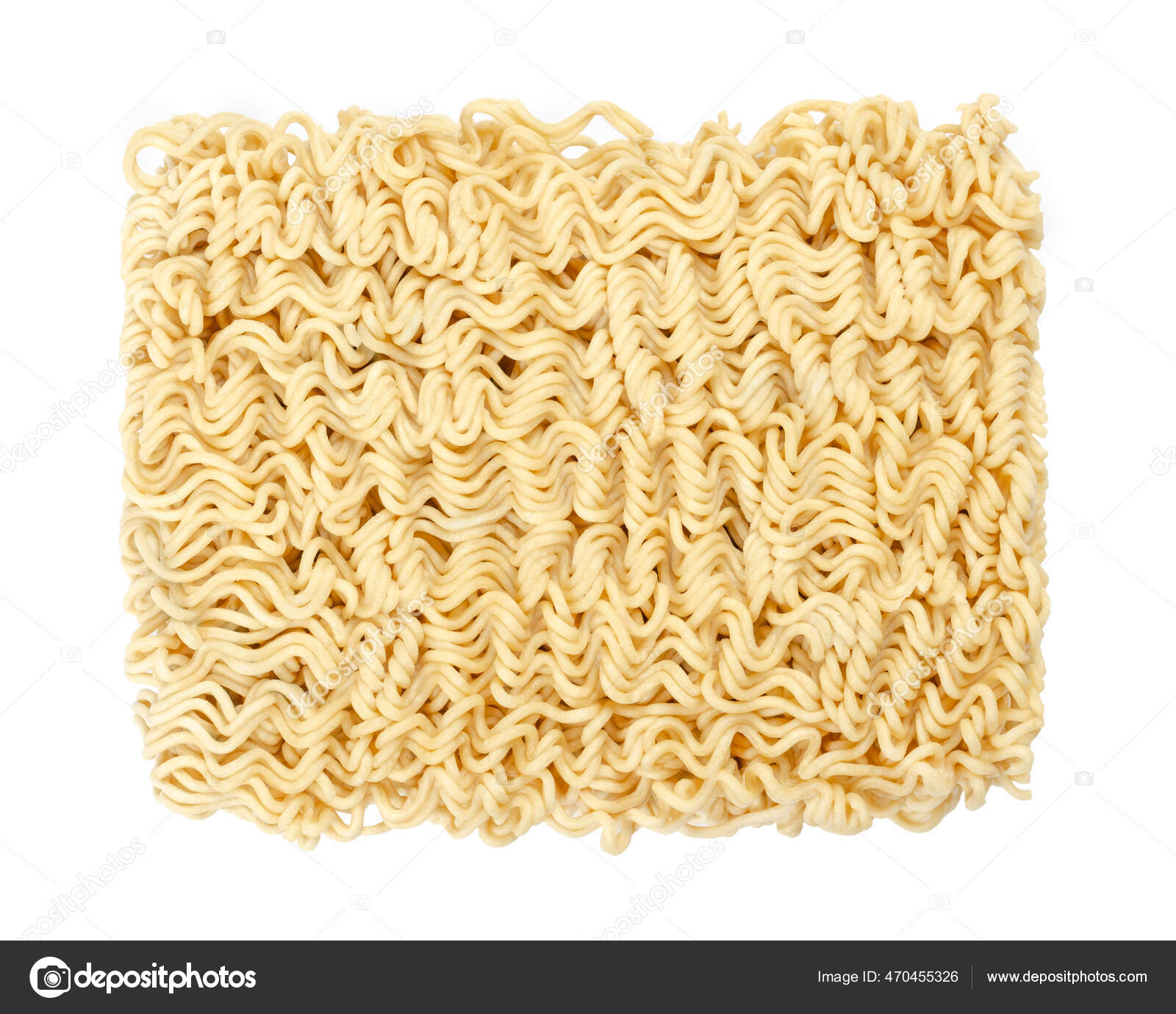 Dried Instant Noodle Block Instant Ramen Noodles Sold Precooked Dried ...