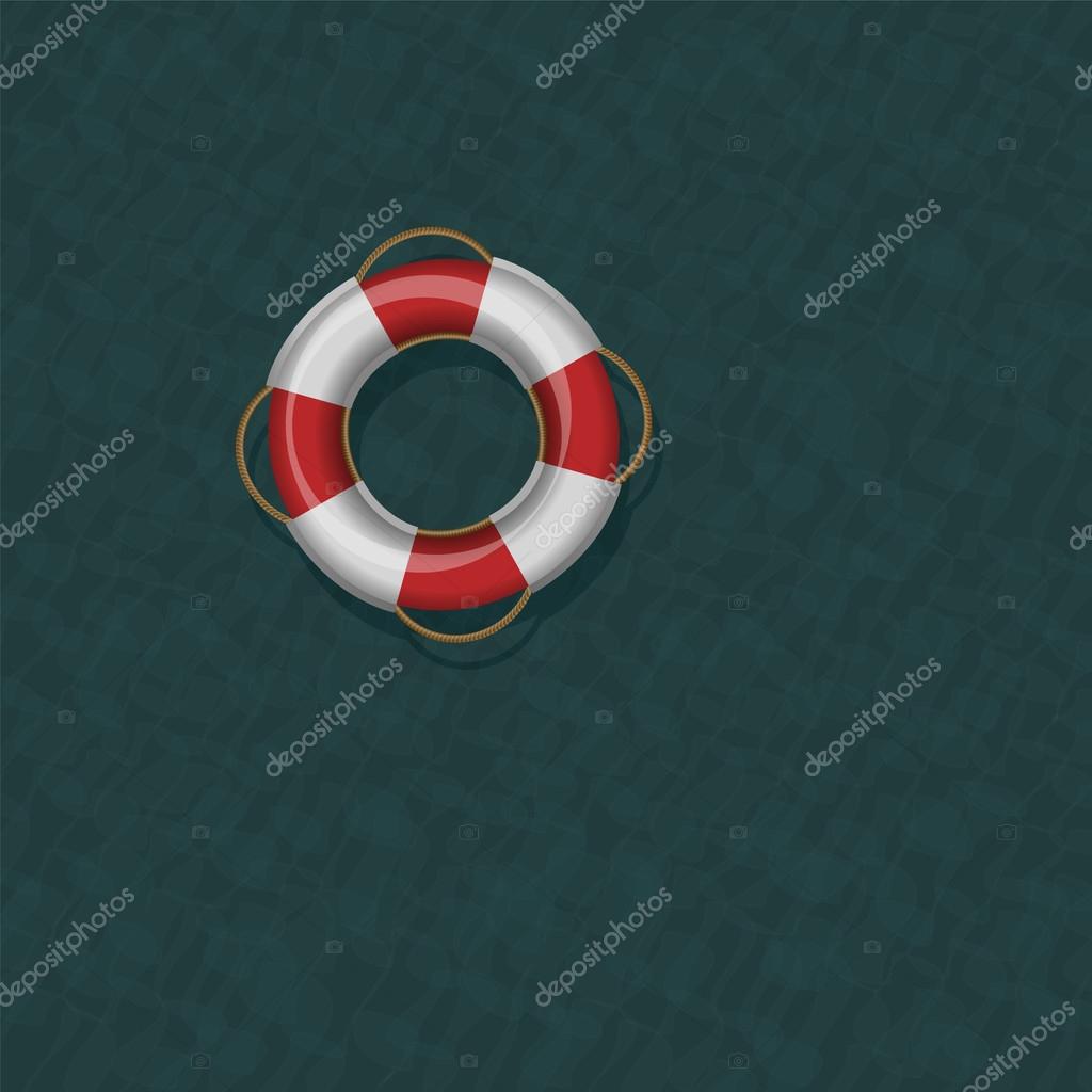 Lifebuoy Ocean Life Saver Ring Belt Stock Vector Image by ©Furian #76071623