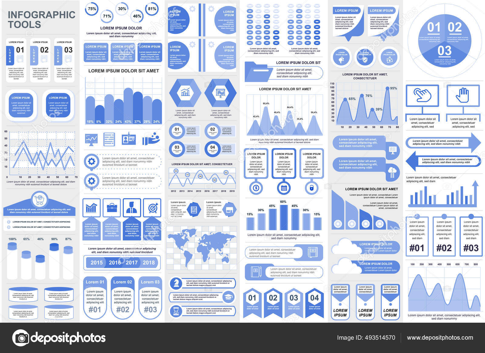 Infographic Elements Template Pack 01