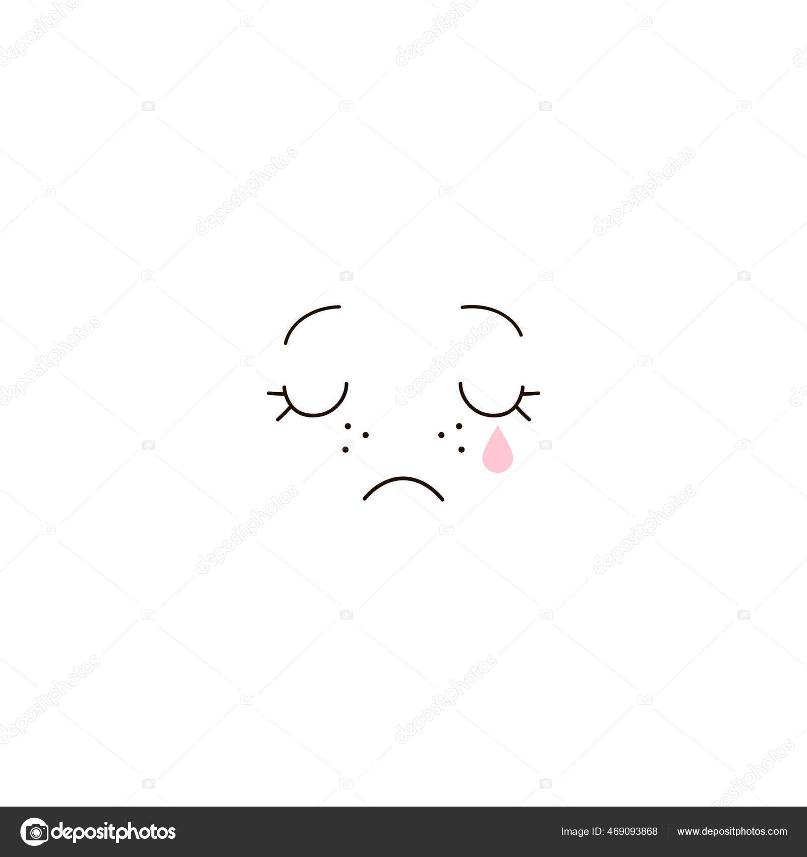 Trist Clipart Ansikt