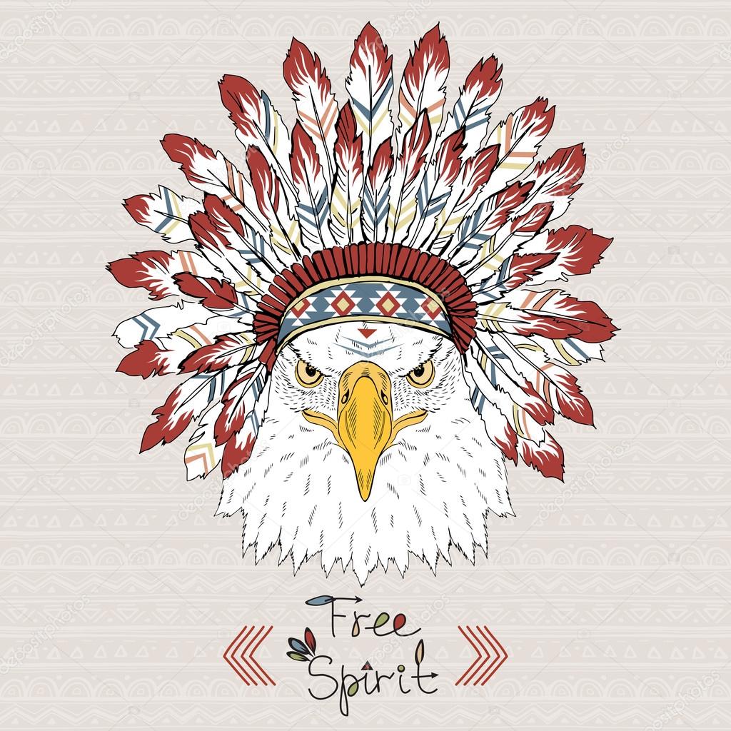 Native American Eagle Design