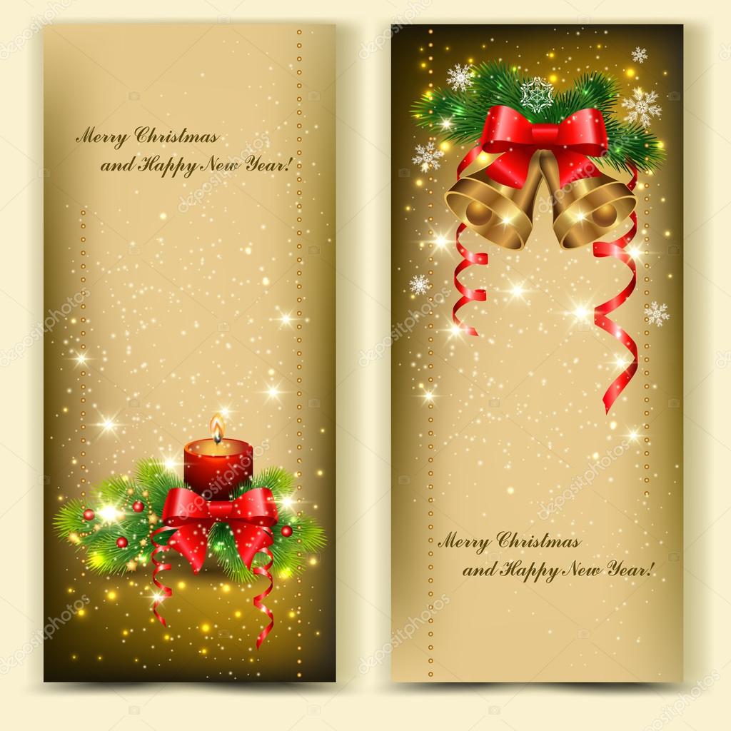 Christmas cards — Stock Vector © Vasimila #56345983