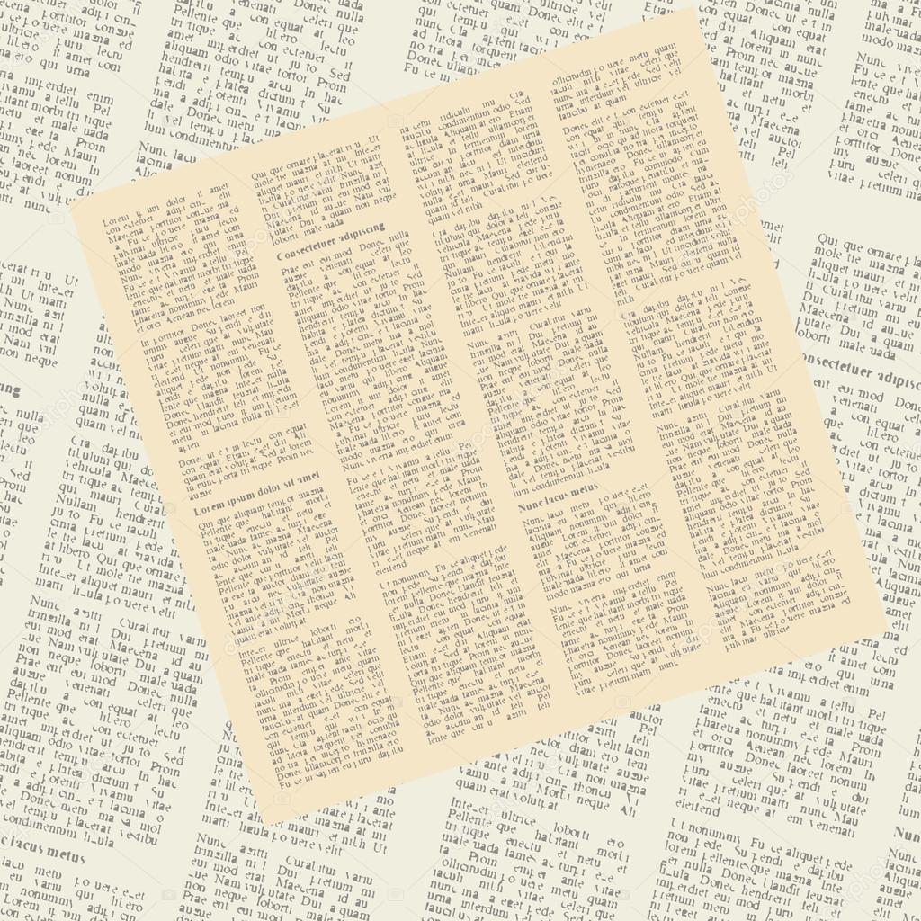 Pattern of newspapers Stock Vector Image by ©Vasimila #85010184