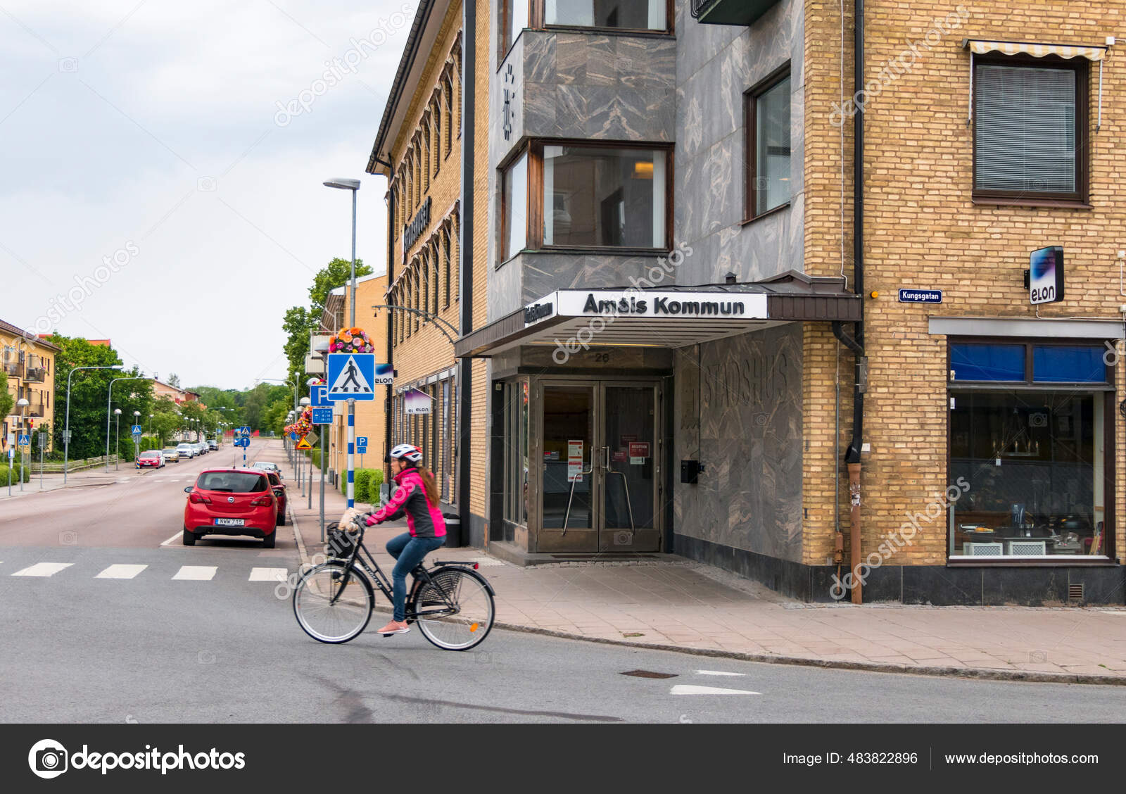 Amal Sweden Sign Facade Building Saying Amal Kommun Amal Municipality ...
