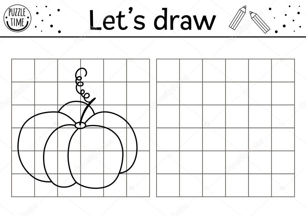 Copia la caída de la imagen de la calabaza o bosque juego temático para ...