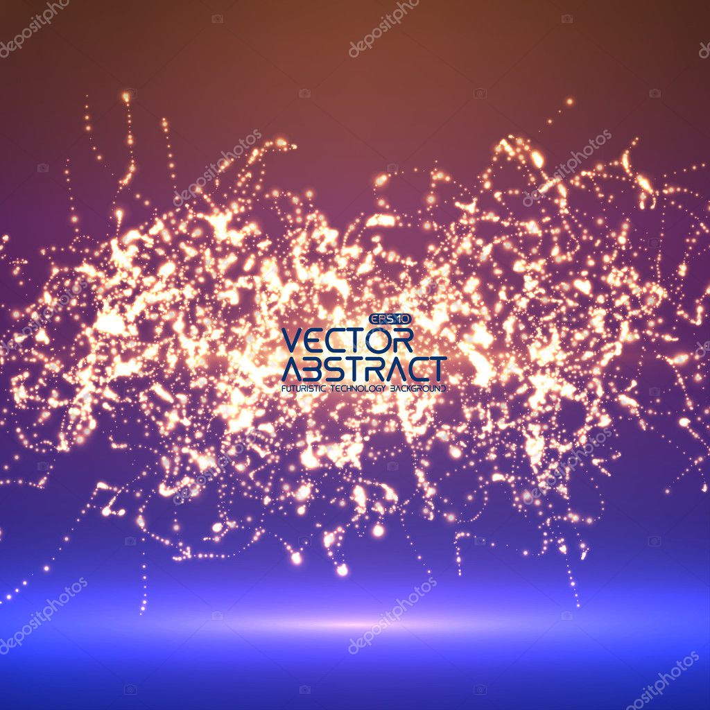 Random glowing lines Stock Vector Image by ©GarryKillian_ #58883089