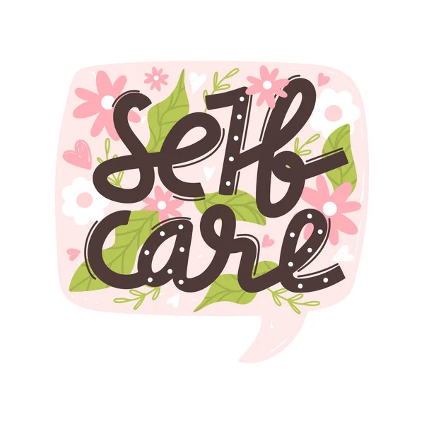 Kind Yourself Positive Lettering Phrase Self Care Self Acceptance Love ...