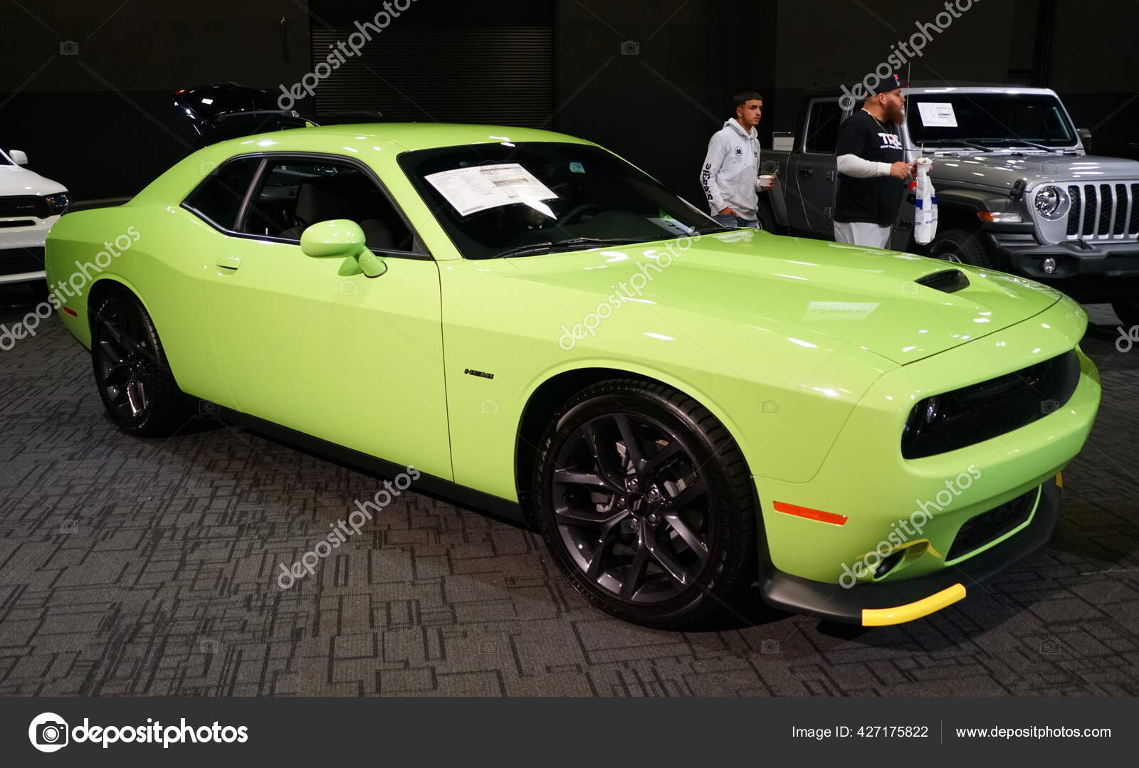 Dodge Challenger Verde Hellcat