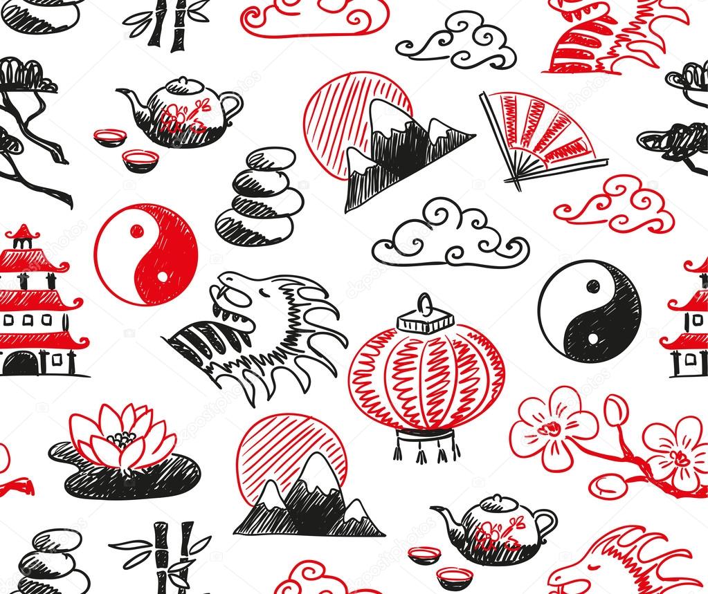 Asian icons Stock Vector Image by ©Utro-na-more #54290945