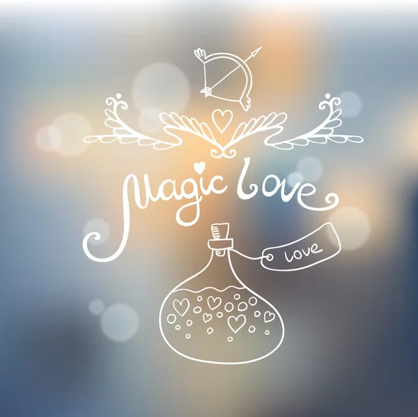 Magic love Vector Images | Depositphotos