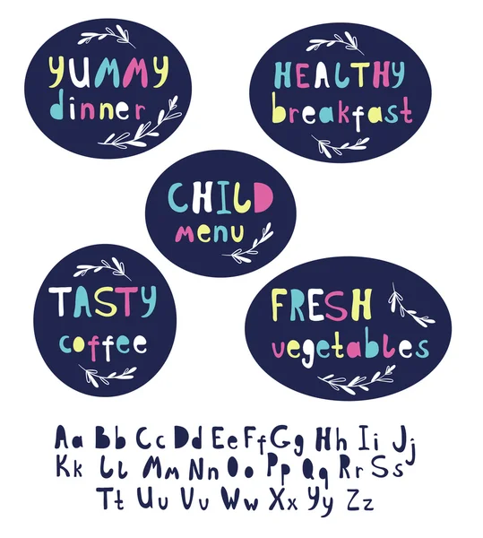 Hand drawn alphabet Stock Vector Image by ©ollymolly #102295868