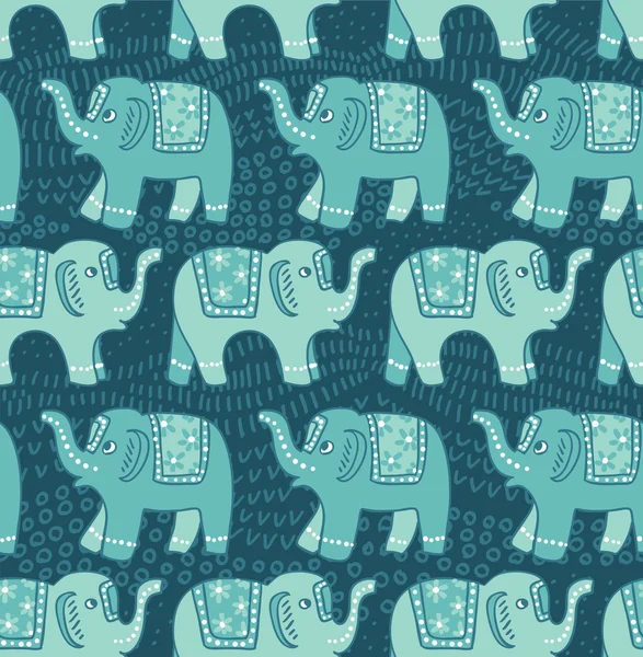 Elephant pattern Stock Vectors, Royalty Free Elephant pattern ...