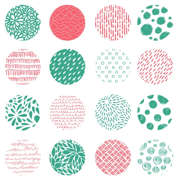 Set of hand drawn ink textures — Stock Vector © Utro-na-more #158251588
