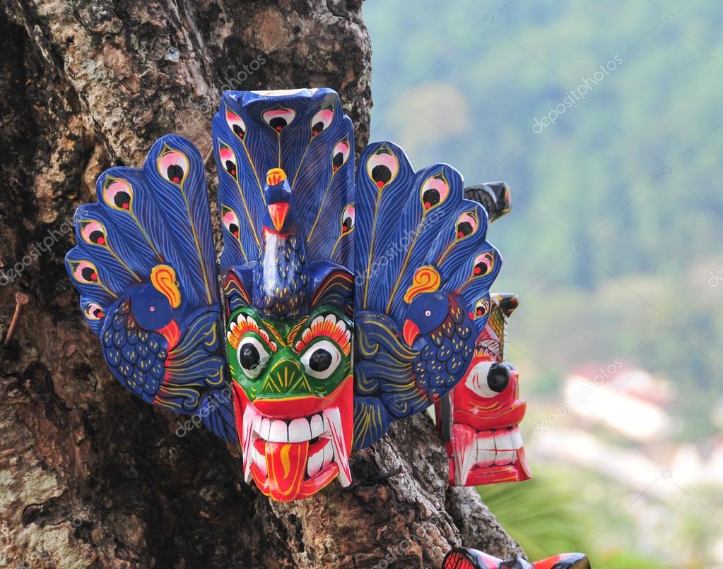 Sri Lankan traditional mask Stock Photo by ©phuongphoto 71282125