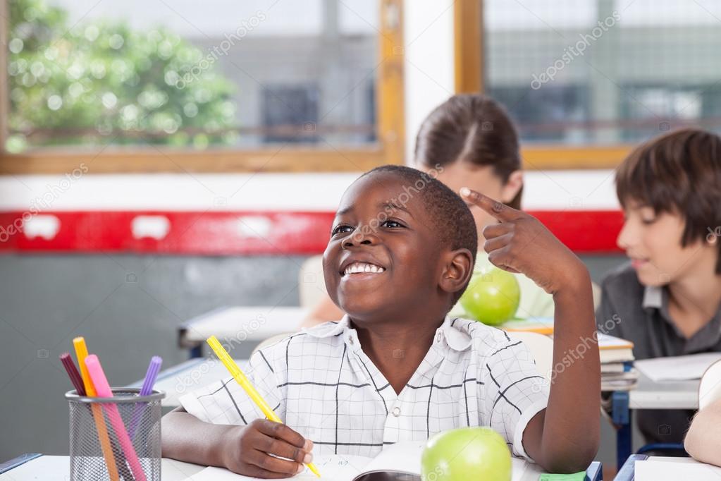 Black boy studying — Stock Photo © Implementar #93988122