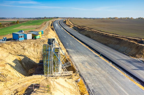 New road construction — Stock Photo © Stockr #91417012