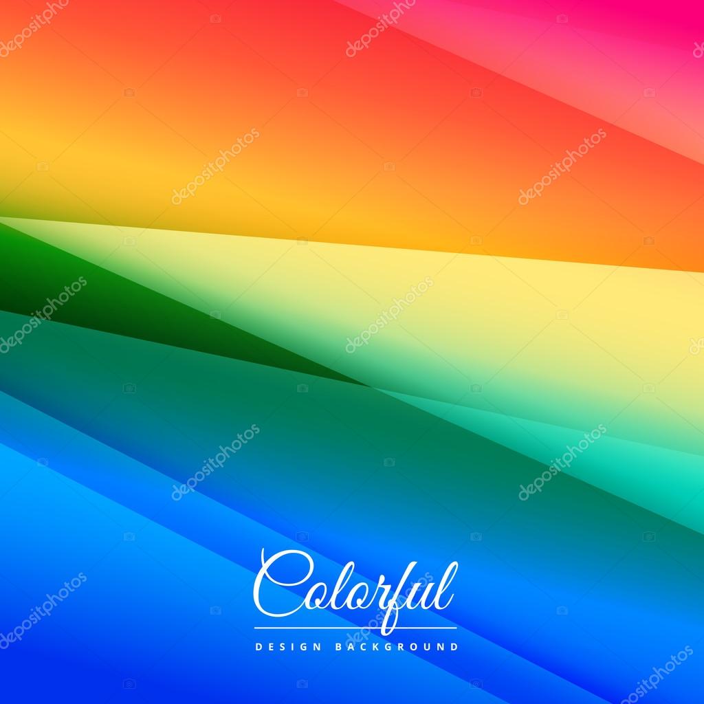 Beautiful colorful background design Stock Vector by ©StarLine 107014712