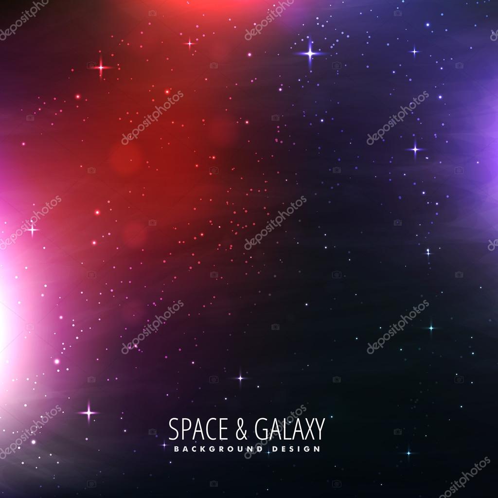 Starry universe background vector illustration Stock Vector by ...