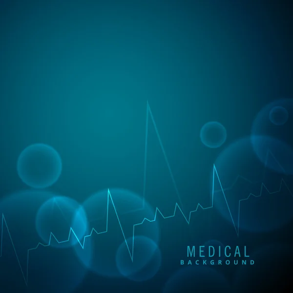 Heartbeat science and medical background - Stock Image - Everypixel