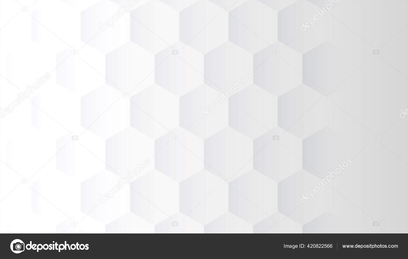 White Background Hexagonal Pattern Design Stock Vector by ©StarLine ...