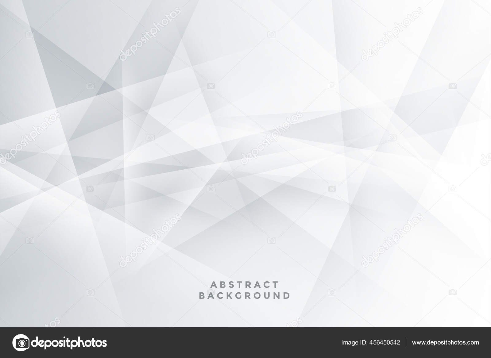 Abstract White Background Geometric Lines Shapes Stock Vector Image by ...