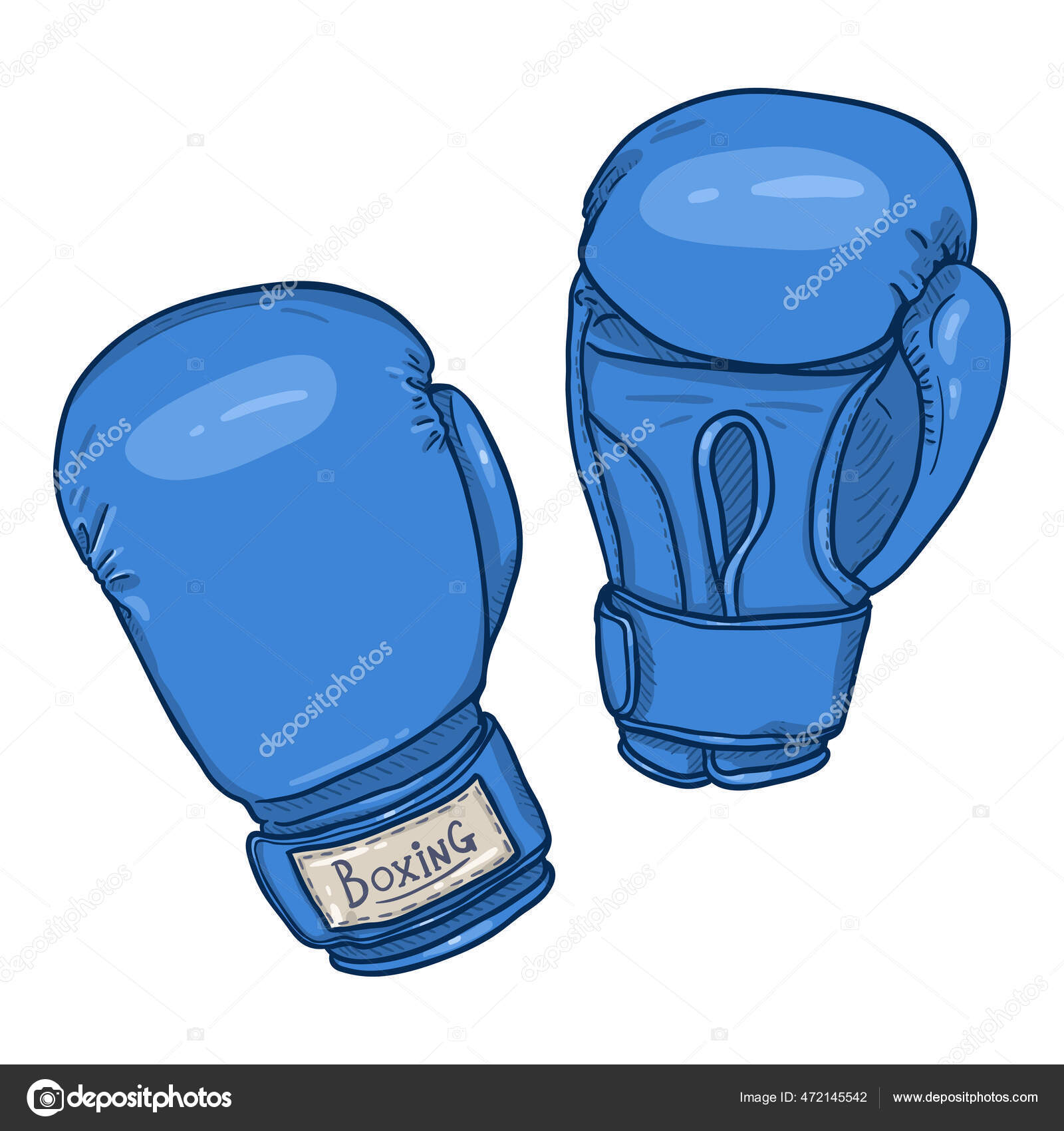 Guantes De Boxeo De Dibujos Animados Colgando 3.700+ Para Colgar Los