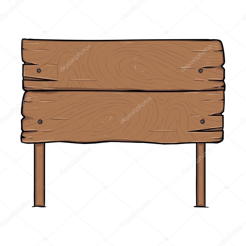 Letrero del dibujo animado — Vector de stock #60054869