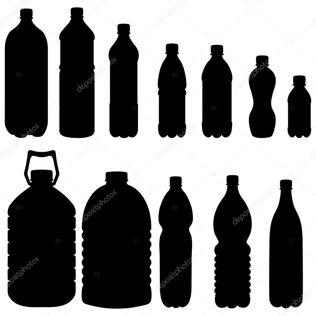 Plastic Bottle Vector