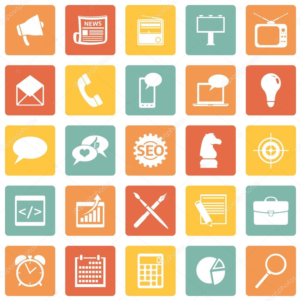 Set of Advertising Icons Stock Vector Image by ©nikiteev #64595797
