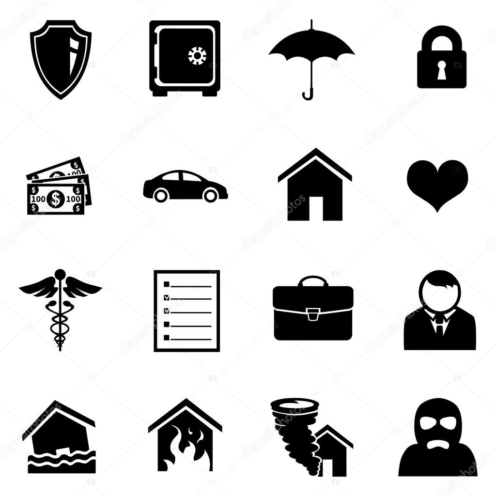 Insurance Symbols Clipart