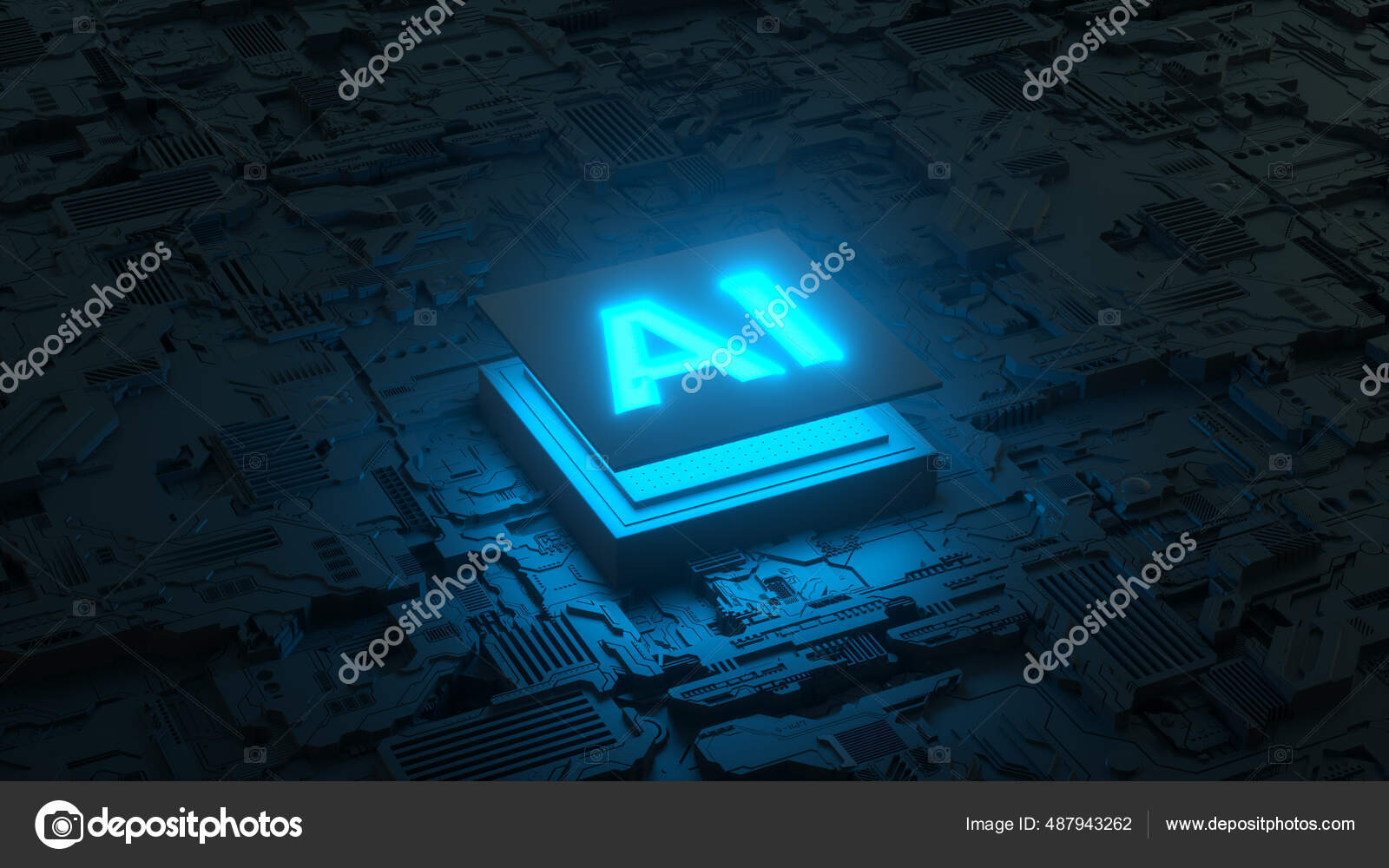Circuit board and AI micro processor, Artificial intelligence of ...