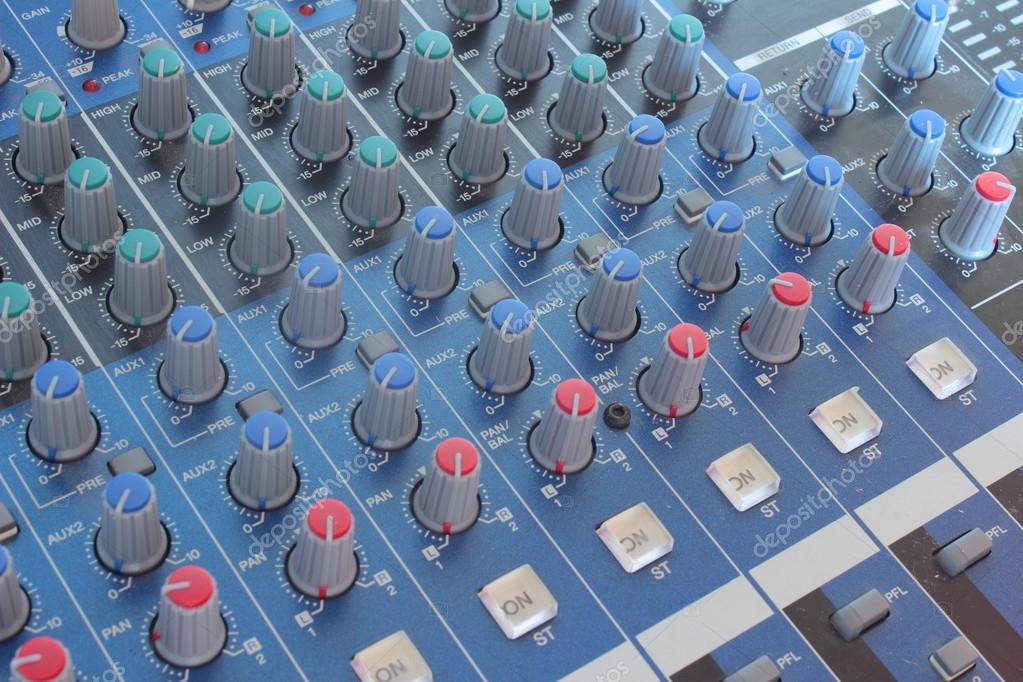 Mixer panel — Stock Photo © inesska250282 #79748010