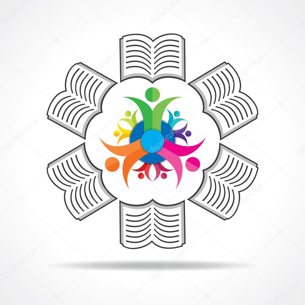 Book icons background with students Stock Vector by ©graphicsdunia4u ...