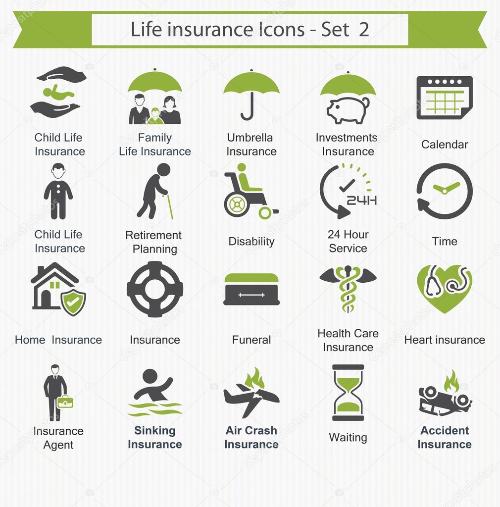Life Insurance Icon Vector