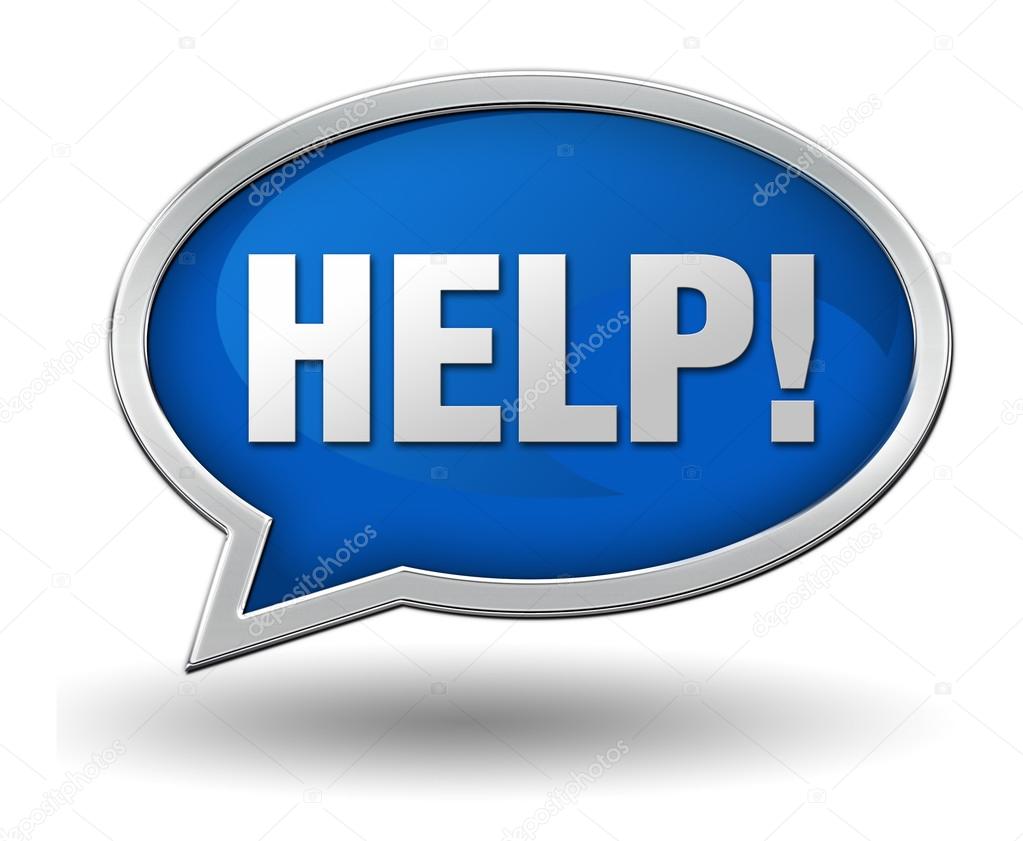 Help badge concept illustration — Stock Photo © mstanley #122620552