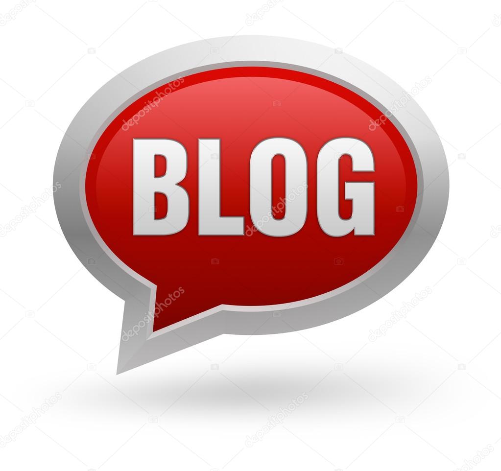 Blog badge concept illustration — Stock Photo © mstanley #122789892