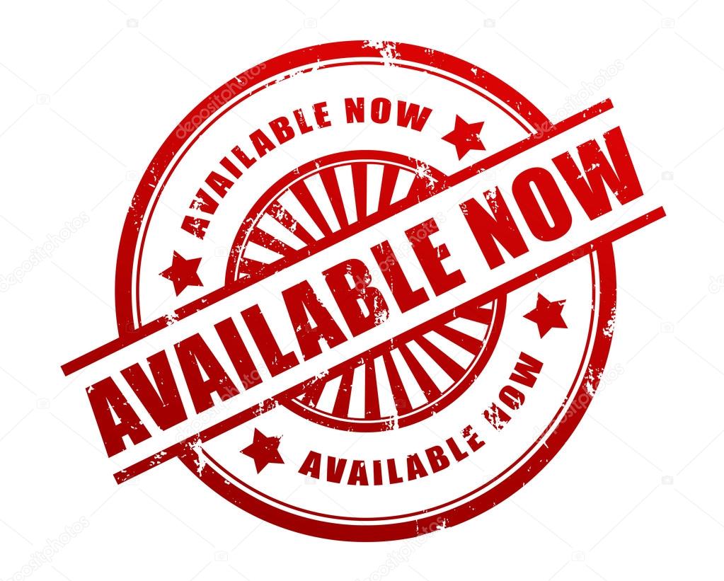 Available now stamp concept 3d illustration ⬇ Stock Photo, Image by ...