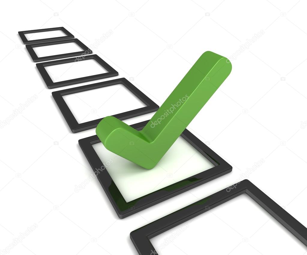 Check mark Stock Photo by ©mstanley 78471688