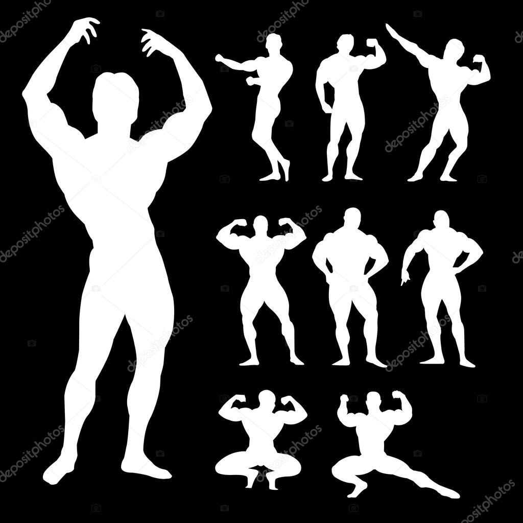 Bodybuilding Silhouette