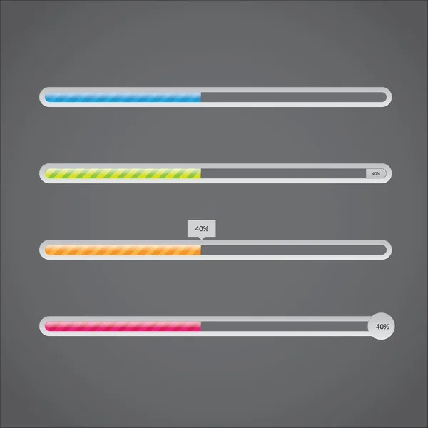 Progress Bars Set Stock Vector Image by ©polovinkina.le@gmail.com #65926639 Progress Bars Set Stock Vector Image by ©polovinkina.le@gmail.com #65926639