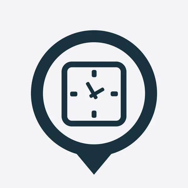 Timer icon map pin — Stock Vector © rashad_ashurov #71992253