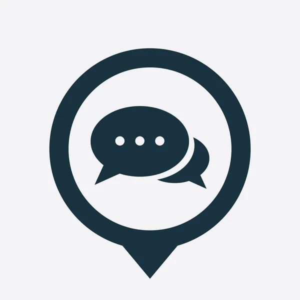 Pin chat Vector Images | Depositphotos