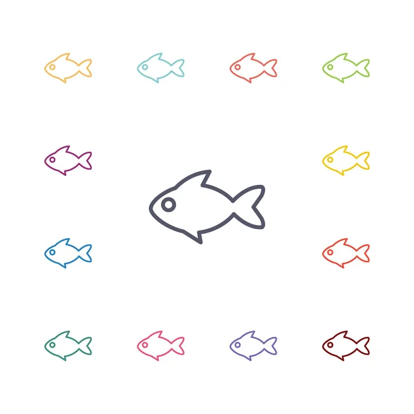 Simple fish vector Vector Art Stock Images | Depositphotos