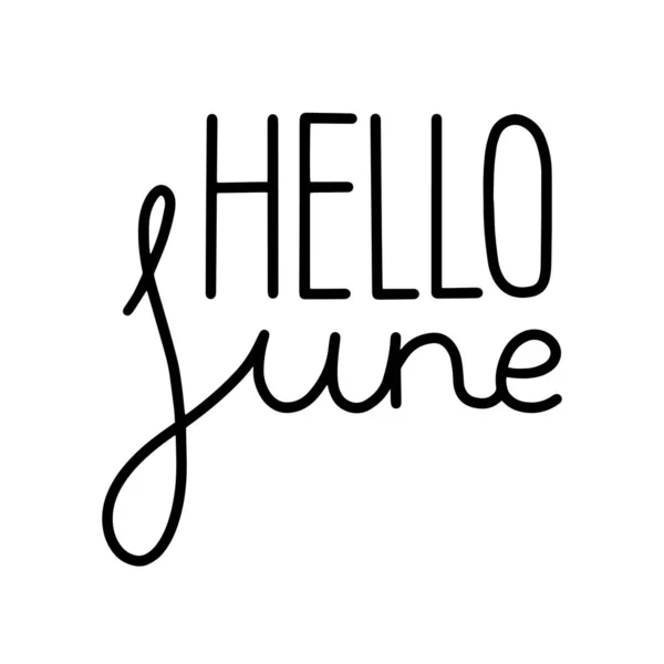 657 Hello june Vector Images | Depositphotos