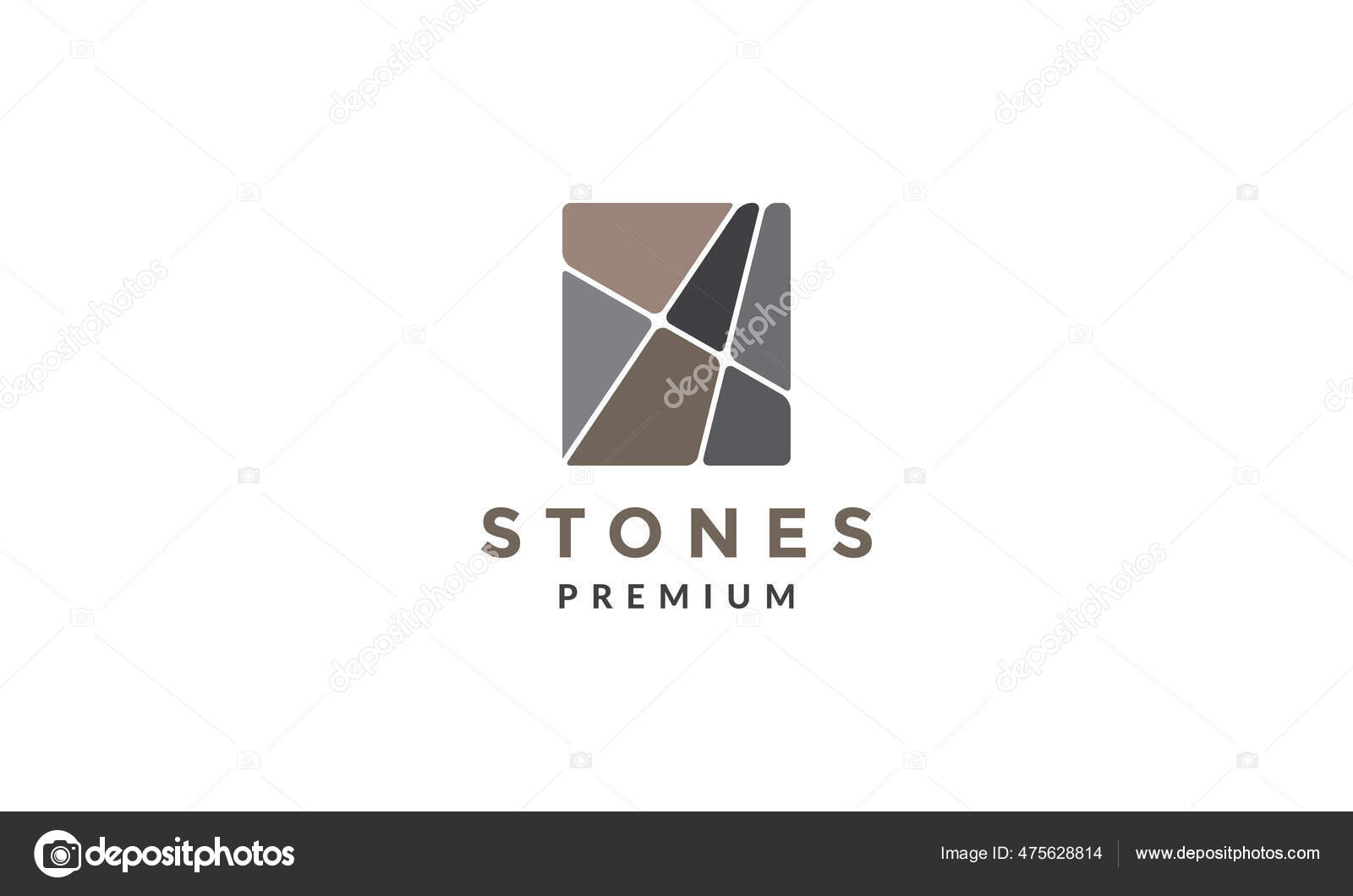 Stone Color Ceramic Logo Symbol Vector Icon Illustration Graphic Design ...