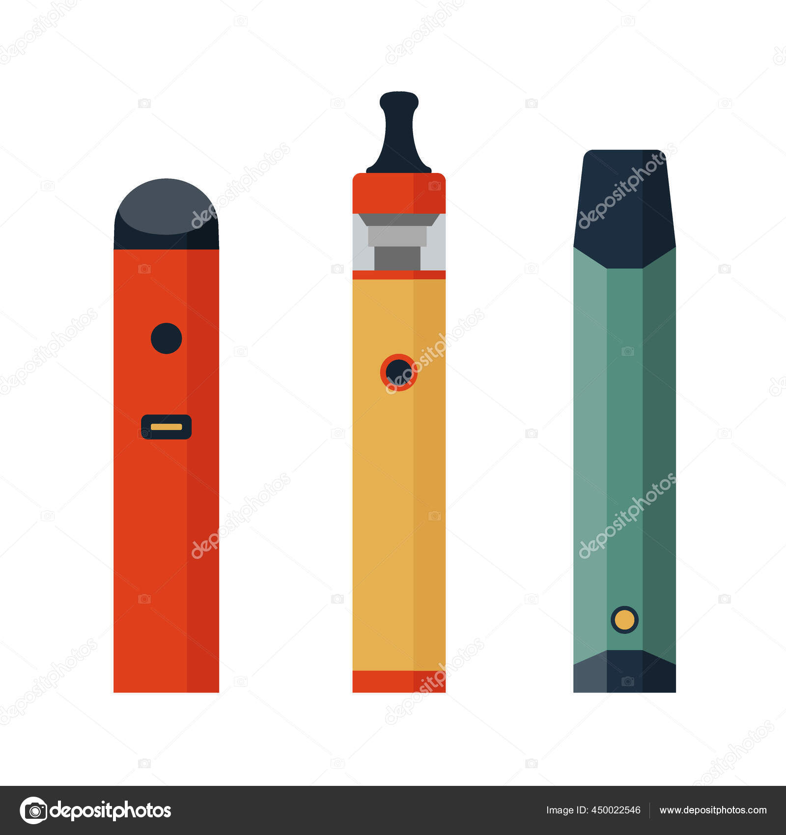 Cartoon Vaping