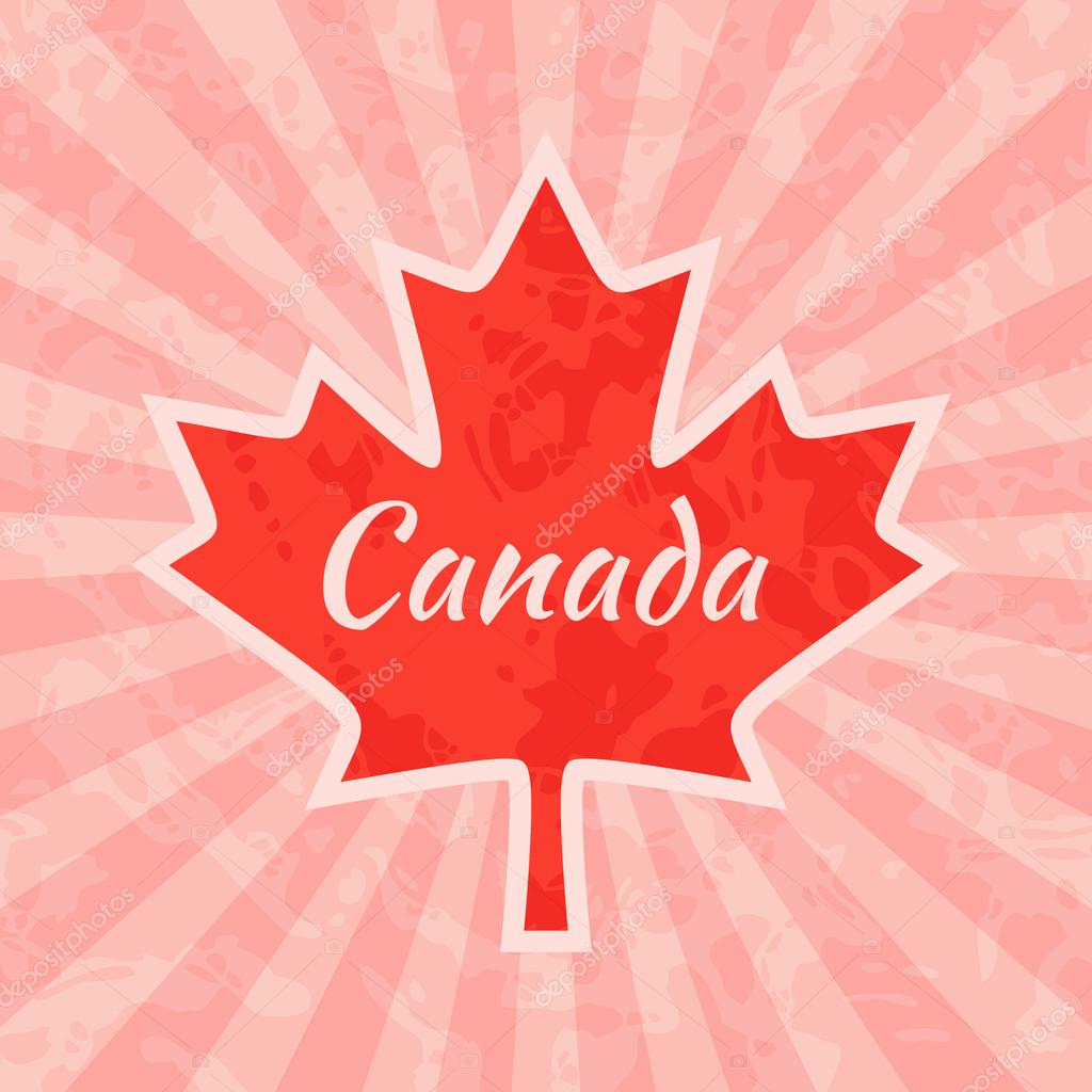 Canadian Maple Leaf Stock Vector by ©Tindo 124815450