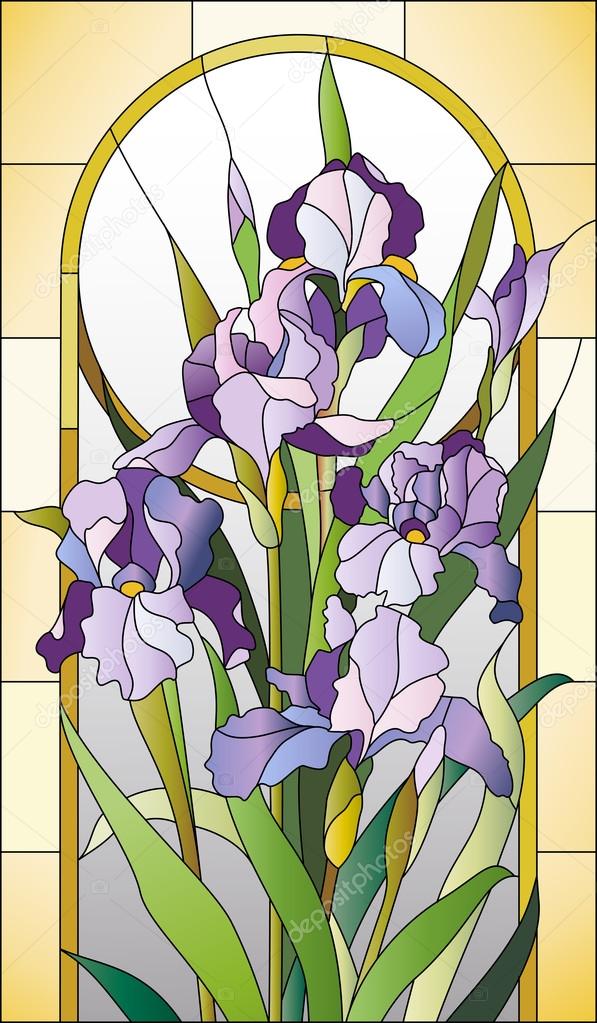Stained glass patterns for windows | Stained glass pattern for a window ...